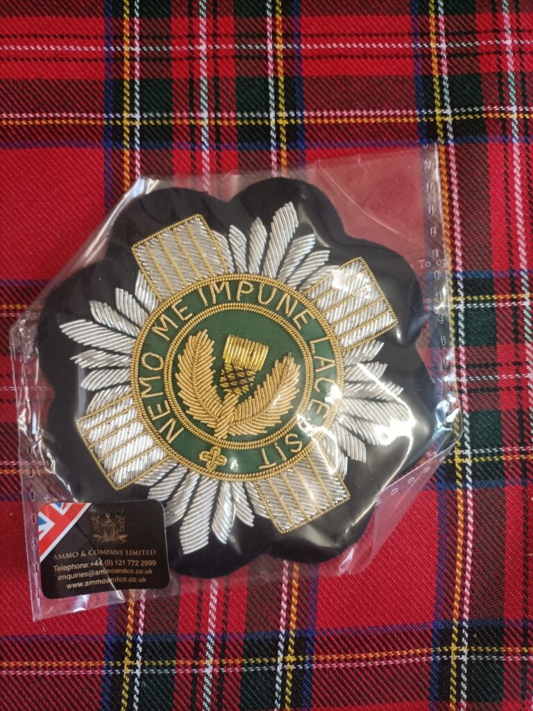 Scots Guards Blazer Badge – Scots Guards